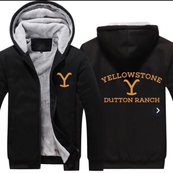Jackets & Coats | Yellowstone Dutton Ranch New Sz S Zippered Jacket ...